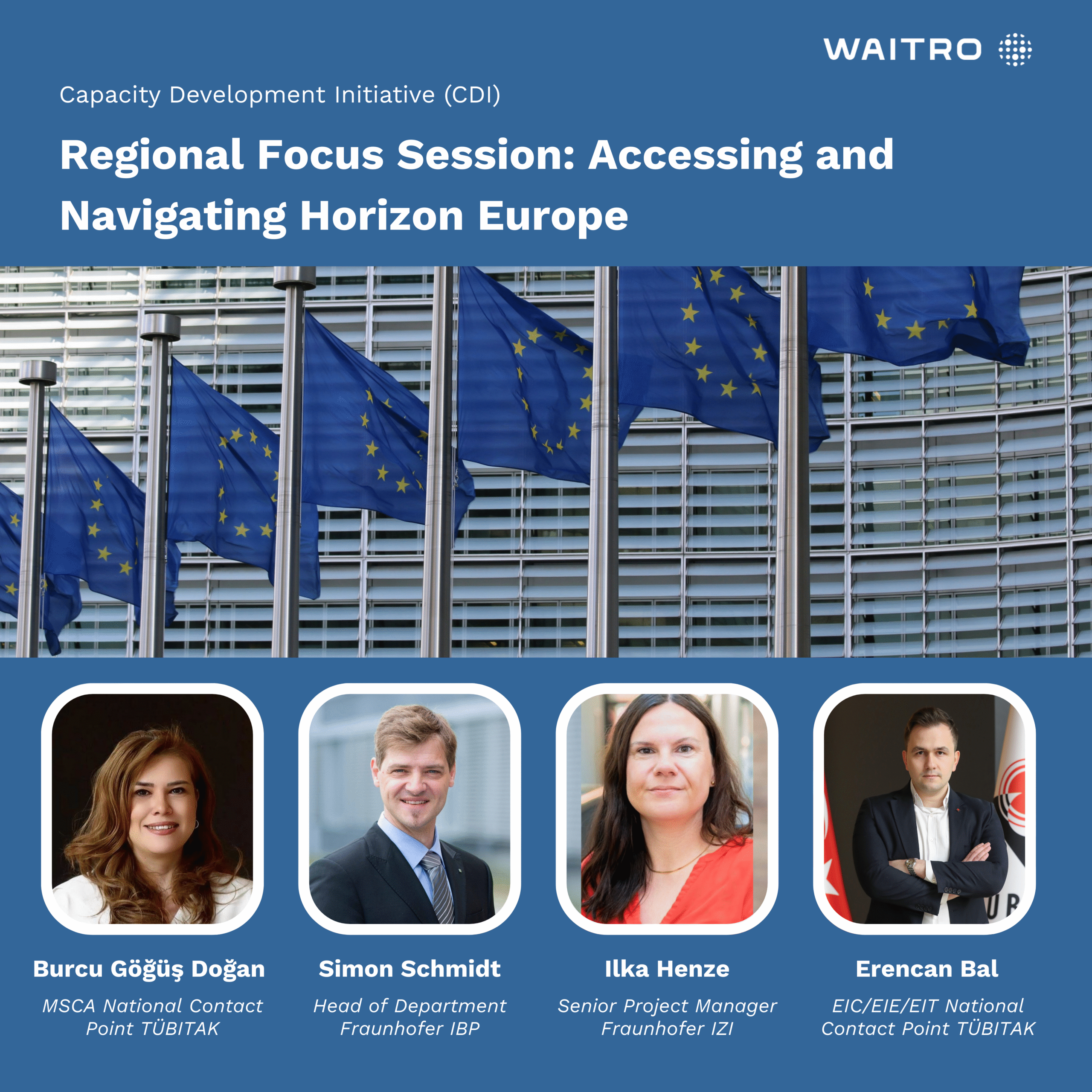 Regional Focus Session: Accessing and Navigating Horizon Europe » WAITRO